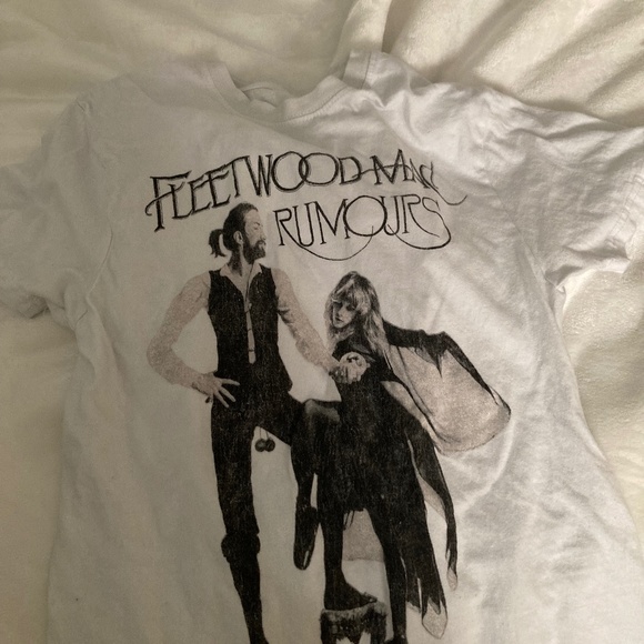 Tops | Rare Fleetwood Mac Signed Stevie Nicks T Shirt Signed Rare ...